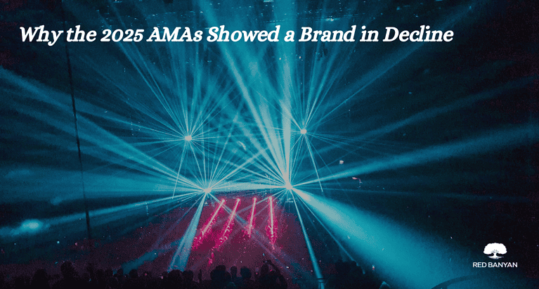 Why the 2025 AMAs Showed a Brand in Decline | Red Banyan